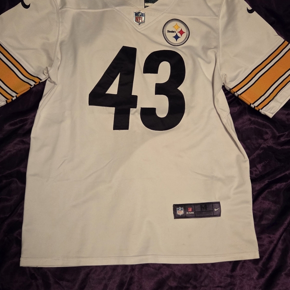 Nike | Shirts | Nike White Football Jersey With Black Number 43 | Poshmark